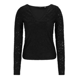 V&eacute;ro Moda VERO MODA Shirt 'RIVA' Damen Gr&ouml;&szlig;e M schwarz