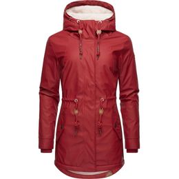 Ragwear Performance Jacket 'Monadis Rainy' female Red size L