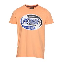 PETROL INDUSTRIES Shirt male Orange size XXXL