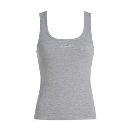 K by KARL LAGERFELD Karl Lagerfeld Top female Grey size XL