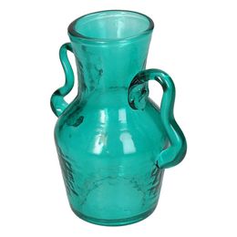 Kersten Vase in T&uuml;rkis - (H)13,5 x &Oslash; 11 cm - 39% | Kerzen-vasen