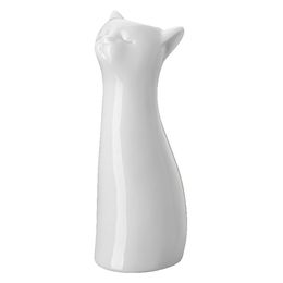 Rosenthal Vase in Wei&szlig; - (L)14 cm - 15% | Kerzen-vasen