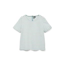 V&eacute;ro Moda Vero Moda Shirt in Wei&szlig;/ Mint - 31% | Gr&ouml;&szlig;e S | Damen-tops