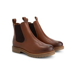 TRAVELIN' Leder-Chelsea-Boots in Hellbraun - 58% | Gr&ouml;&szlig;e 42 | Stiefeletten