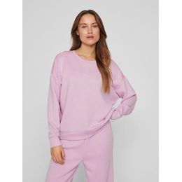 Vila Sweatshirt "Atelier" in Rosa - 75% | Gr&ouml;&szlig;e S | Damen-sweatshirts-jacken