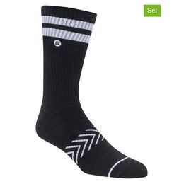 Skechers 6er-Set: Socken in Wei&szlig;/ Schwarz - 64% | Gr&ouml;&szlig;e 40,5-46 | Herrensocken