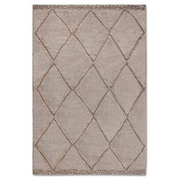 ELLE Decoration Hochflor-Teppich "Perrotin" in Beige - 58% | Gr&ouml;&szlig;e 80x240 cm |