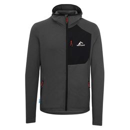 Westfjord Fleecejacke "Thingvellir" in Anthrazit - 51% | Gr&ouml;&szlig;e 3XL | Herren-pullover-sport