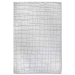 ELLE Decoration Hochflor-Teppich "Artistique" in Wei&szlig;/ Creme - 62% | Gr&ouml;&szlig;e 80x120 cm |