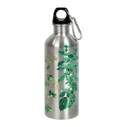 K&ouml;nitz K&ouml;nitz Trinkflasche "My Favourite Tea" in Silber/ Gr&uuml;n - 600 ml - 12% | Damen-outdoor-ausruestung