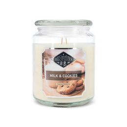 Candle Brothers Duftkerze ''Milk & Cookies'' in Wei&szlig; - 510 g - 54% | Kerzen-vasen
