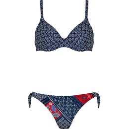 Naturana Bikini in Dunkelblau/ Bunt - 57% | Gr&ouml;&szlig;e 38B-Cup | Damen-bademode
