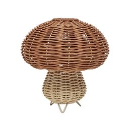 OYOY mini LED-Tischleuchte ''Mushroom'' in Beige/ Hellbraun - (H)15 x &Oslash; 15 cm - 52% | Tischleuchten