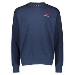 New Balance Sweatshirt "Uni-ssentials French Terry" in Dunkelblau - 54% | Gr&ouml;&szlig;e XS-S | Damen-sweatshirts-jacken