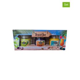 Candle Brothers 3er-Set: Duftkerzen "Beach Bar" in Bunt - 3x 85 g - 52% | Kerzen-vasen