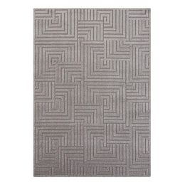 ELLE Decoration Kurzflor-Teppich "New York" in Grau - 68% | Gr&ouml;&szlig;e 120x170 cm |