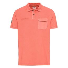 Camel Active Poloshirt in Pink - 61% | Gr&ouml;&szlig;e L | Herren-plussize
