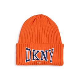 DKNY Strickm&uuml;tze in Orange - 48% | Gr&ouml;&szlig;e 158/164 | Kindermuetzen