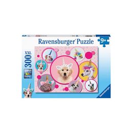 Ravensburger 300tlg. Puzzle "Knuffige Einhorn-Hunde" - ab 9 Jahren - 42% | Gesellschaftsspiele