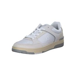 Tommy Hilfiger Shoes Leder-Sneakers in Wei&szlig; - 48% | Gr&ouml;&szlig;e 40 | Herrensneakers