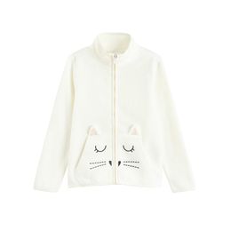 COOL CLUB Sweatjacke in Wei&szlig; - 29% | Gr&ouml;&szlig;e 134 | Kinder-sweatshirts-jacken