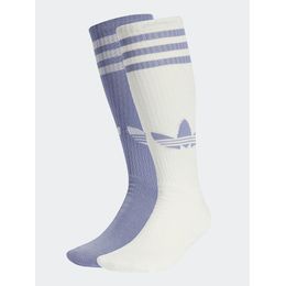 Adidas 2er-Set: Socken in Creme/ Lila - 10% | Gr&ouml;&szlig;e L | Herrensocken