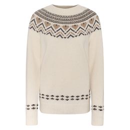 KARI TRAA Pullover "Sundve" in Wei&szlig; - 30% | Gr&ouml;&szlig;e M | Damen-pullover-cardigans