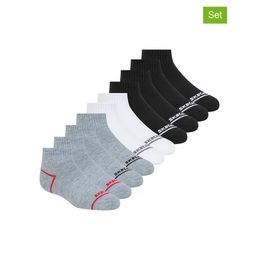 Skechers 10er-Set: Socken in Wei&szlig;/ Schwarz/ Grau - 69% | Gr&ouml;&szlig;e 36-38 | Kinder-socken-strumpfhosen