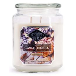 Candle Brothers Duftkerze "Santas Cookies" in Creme - 510 g - 52% | Kerzen-vasen