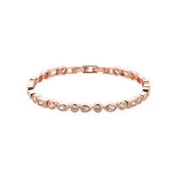 U.S. Polo Assn. Ros&eacute;vergold. Armkette mit Edelsteinen - 60% | Schmuck