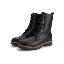 TRAVELIN' Leder-Boots in Schwarz - 66% | Gr&ouml;&szlig;e 43 | Damen-stiefel