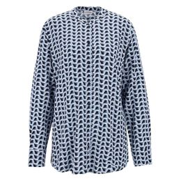 Gerry Weber Bluse in Hellblau/ Schwarz - 58% | Gr&ouml;&szlig;e 42 | Damen-blusen