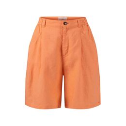 Fynch Hutton Leinen-Shorts in Orange - 75% | Gr&ouml;&szlig;e 36 | Shorts