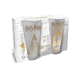 b store Stor 2er-Set: Gl&auml;ser "Harry Potter" in Transparent/ Gold - 490 ml - 31% | Gedeckter-tisch