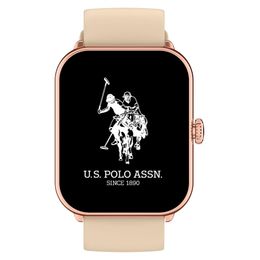 U.S. Polo Assn. Smartwatch in Beige/ Ros&eacute;gold - 73% | Damen-uhren
