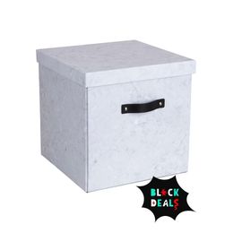 BIGsoBox Aufbewahrungsbox "Logan" in Grau - (B)31,5 x (H)31 x (T)31,5 - 69% | Kisten-koerbe