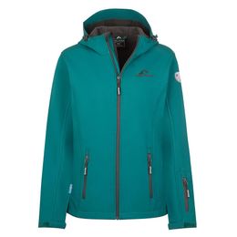 Westfjord Softshelljacke "Eldfjall" in T&uuml;rkis - 48% | Gr&ouml;&szlig;e XL | Damen-outdoorjacken