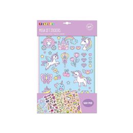 Playbox Mega Sticker-Set "Unicorn" - 500 St&uuml;ck - 5% | Kreativbedarf-diy