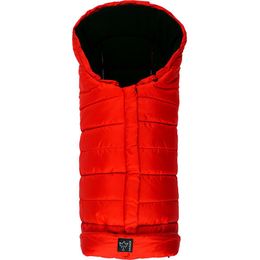 Kaiser Naturfellprodukte Thermo-Fu&szlig;sack "Arctik" in Rot - (L)105 x (B)48 cm - 61% | Baby-fusssaecke