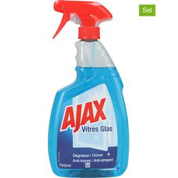 Ajax 6er-Set: Glasreiniger "Triple Action" 6 x 750 ml - 13% | Putzutensilien