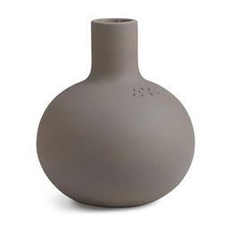 K&Auml;HLER DESIGN K&auml;hler Kerzenhalter "Globo" in Grau - (H)13,5 x &Oslash; 12 cm - 66% | Kerzen-vasen