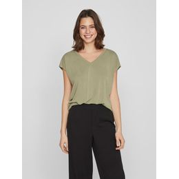 Vila Shirt in Khaki - 14% | Gr&ouml;&szlig;e XS | Damen-tops
