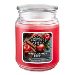 Candle Brothers Duftkerze "Apple Cinnamon Crisp" in Rot - 510 g - 49% | Kerzen-vasen