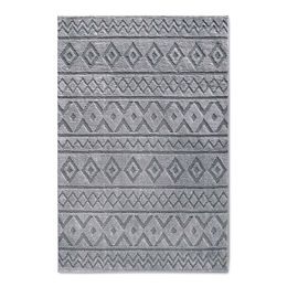 ELLE Decoration Hochflor-Teppich ''Itinerance'' in Grau - 69% | Gr&ouml;&szlig;e 80x240 cm |