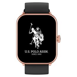 U.S. Polo Assn. Smartwatch in Schwarz/ Ros&eacute;gold - 73% | Damen-uhren