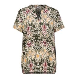 Sublevel Bluse in Oliv/ Altrosa - 56% | Gr&ouml;&szlig;e S | Damen-blusen