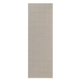 ELLE Decoration Kurzflor-Teppich "Perles" in Beige/ Wei&szlig; - 49% | Gr&ouml;&szlig;e 160x235 cm |
