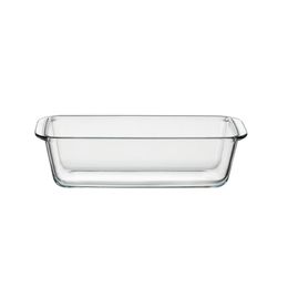 Bohemia Backform Brot Backen & Mehr, Klar, Glas, 1.4 L, rechteckig, 12x7.5x28 cm, Lfgb, Backen, Backformen, Backformen-Sets