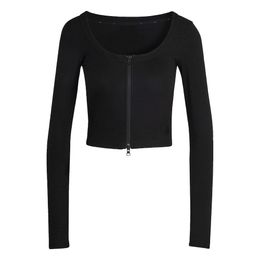 adidas Sportswear Athletic Cardigan 'Seasonal Essentials' female Black size XXS
