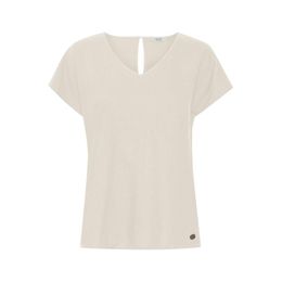 oxmo Bluse Damen Gr&ouml;&szlig;e XXL beige